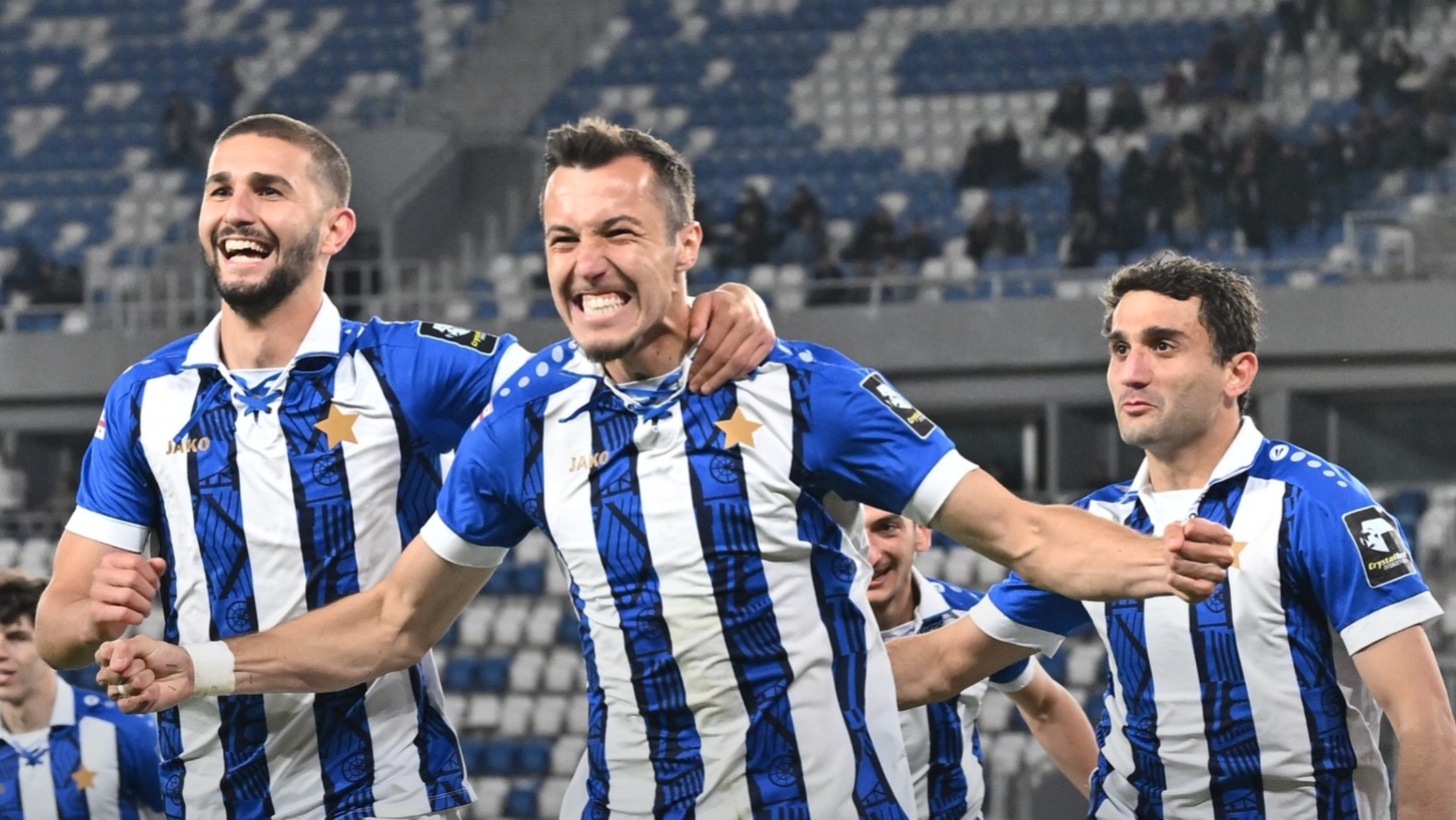 3 ქულა პირველი წრის ბოლო ტურში დინამო თბილისმა გორის დილას მოუგო